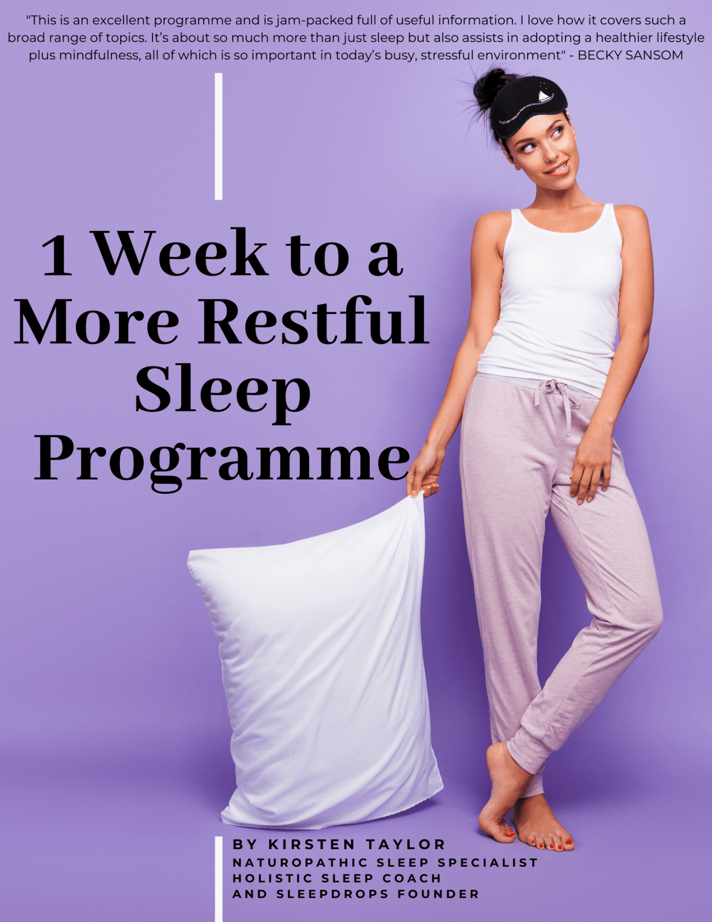 1 Week to a More Restful Sleep Programme - SleepDrops International
