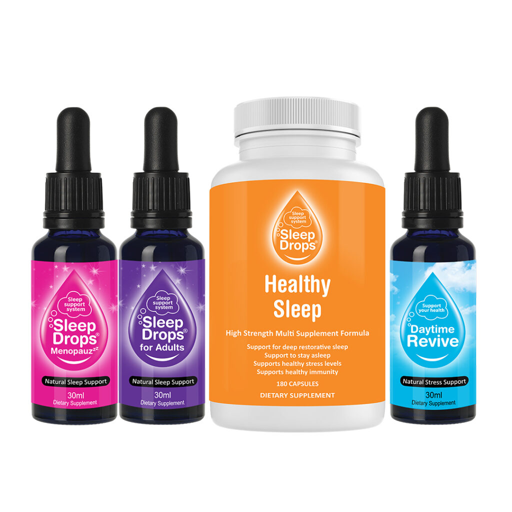24 Hour Menopause And Sleep Support Aid Pack - SleepDrops International